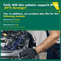 China Lower Radiator Support Assembly for Jeep Grand Cherokee 2011-2021 Dodge Durango for sale
