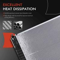 China Radiator with Transmission Oil Cooler for Cadillac XLR 2004-2009 V8 4.4L 4.6L for sale