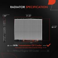 China Radiator with Trans Oil Cooler for Honda Pilot 09-15 Ridgeline 3.5L Auto Trans for sale