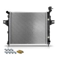 China Radiator with Trans Oil Cooler for Jeep WJ Grand Cherokee 1999 2000 4.7L Auto for sale