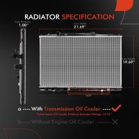 China Radiator with Trans Oil Cooler for Acura MDX 2007-2013 ZDX V6 3.7L Automatic for sale