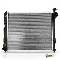 China Radiator with Oil Cooler for Hyundai Santa Fe Sport 2013-2018 L4 2.0L Auto Trans for sale