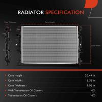 China Radiator for Ford Fusion 13-19 Lincoln MKZ 13-18 2.0L Manual Trans. for sale