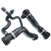 China 2x Upper & Lower Radiator Coolant Hose for BMW E60 525i 525xi 530i 530xi Automatic for sale