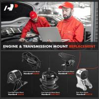 China 5x Engine Motor & Transmission Mount for Honda Odyssey 1999-2004 3.5L Automatic for sale