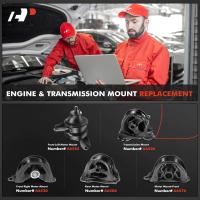 China 5x Engine Motor & Transmission Mount for Honda CR-V 97-01 L4 2.0L Automatic for sale