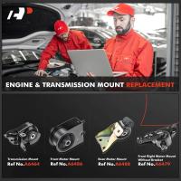China 4x Engine Motor & Transmission Mount for Mazda Protege 1999-2001 1.6L Automatic for sale