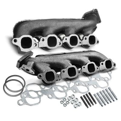 China 2x Left & Right Exhaust Manifold with Gasket for Chevrolet Silverado 3500 GMC for sale