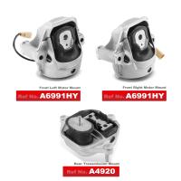 China 3x Engine Motor & Transmission Mount for Audi A4 Quattro 2009-2016 A4 A5 Quattro for sale