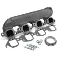 China Left Exhaust Manifold with Gasket for Chevrolet C1500 90-93 GMC C3500 V8 7.4L for sale
