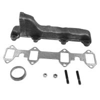 China Right Exhaust Manifold with Gasket for Ford F-100 150 250 350 M-400 5.9L 6.4L for sale