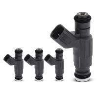 China 4x Black Fuel Injectors for Mini Cooper 2002-2006 2008 1.6L for sale