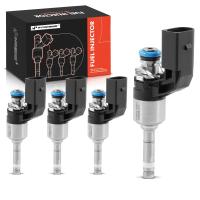 China 4x Black Fuel Injectors for Audi A1 11-14 A3 VW Golf Ibiza Jetta Skoda Seat for sale