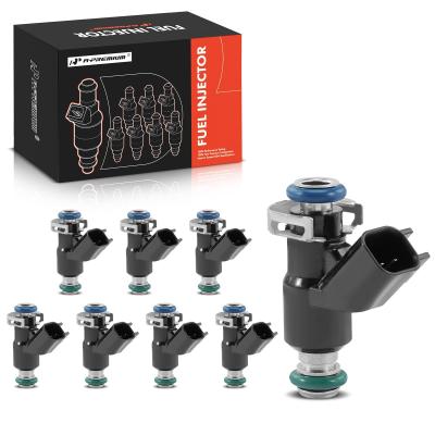 China 8x Black Fuel Injectors for Chevrolet Silverado 2500 3500 HD GMC Savana 2500 HD for sale