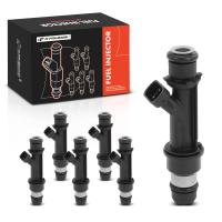 China 6x Black Fuel Injectors for Honda Passport 98-02 Acura SLX Isuzu Rodeo Trooper for sale