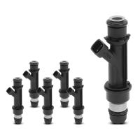 China 6x Black Fuel Injectors for Honda Passport 98-02 Acura SLX Isuzu Rodeo Trooper for sale