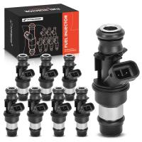 China 8x Black Fuel Injectors for Chevy Silverado 1500 2500 GMC Yukon Buick Cadillac for sale