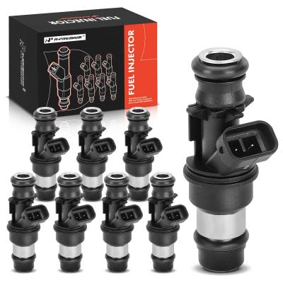 China 8x Black Fuel Injectors for Chevy Silverado 1500 2500 GMC Yukon Buick Cadillac for sale