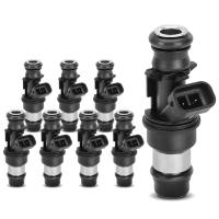 China 8x Black Fuel Injectors for Chevy Silverado 1500 2500 GMC Yukon Buick Cadillac for sale