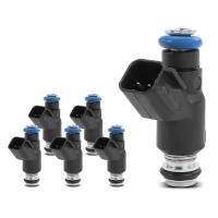 China 6x Black Fuel Injectors for Chevy Impala Malibu Uplander 06-09 Pontiac G6 Buick for sale