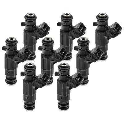 China 8x Fuel Injectors for Volkswagen Touareg Audi A6 Quattro A8 Quattro V8 4.2L for sale