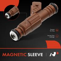 China 6x Fuel Injectors for Volvo S80 1999-2005 XC90 2003-2005 2.9L 2.8L for sale