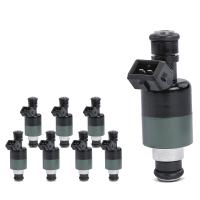 China 8x Black Fuel Injectors for Chevrolet Impala Camaro Cadillac Fleetwood Pontiac for sale