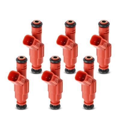China 6x Fuel Injector for Dodge Ram 1500 2000-2001 Dakota Ram 1500 2500 Van V6 3.9L for sale