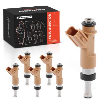 China 6x Brown Fuel Injectors for Toyota 4Runner 2010-2019 FJ Cruiser Tundra V6 4.0L for sale
