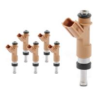 China 6x Brown Fuel Injectors for Toyota 4Runner 2010-2019 FJ Cruiser Tundra V6 4.0L for sale