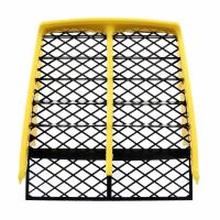 China Yellow Plastic Gas Tank Side Covers with Grill for Yamaha Banshee 350 YFZ350 for sale