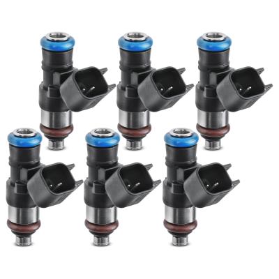 China 6x Fuel Injectors for Ford Edge Explorer F-150 Mustang Lincoln MKT V6 3.5L 3.7L for sale