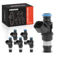 China 6x Black Fuel Injectors for Chevrolet Malibu Uplander Pontiac G6 Buick Terraza for sale