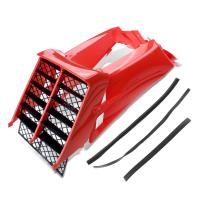 China Orange Plastic Gas Tank Side Covers with Grill for Yamaha Banshee 350 1987-2006 for sale