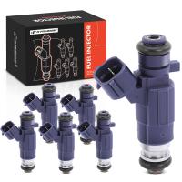 China 6x Purple Fuel Injectors for INFINITI G35 03-04 I30 FX35 Nissan 350Z Maxima for sale