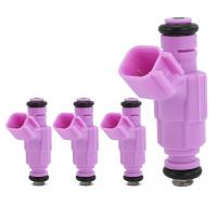 China 4x Pink Fuel Injectors for Chrysler PT Cruiser Dodge Neon 2003 2.4L Turbocharged for sale