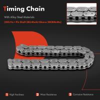China 4x Engine Timing Chain Kit for Chevrolet Silverado 1500 Astro GMC Jimmy V6 4.3L for sale