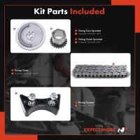 China 4x Engine Timing Chain Kit for Chevrolet Express 1500 GMC Yukon Pontiac OHV for sale