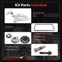 China 9x Engine Timing Chain Kit with VVT Sprocket for Mini Cooper 2007-2012 1.6L DOHC for sale