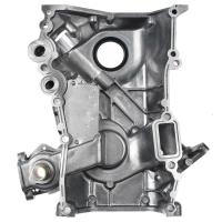 China Engine Timing Cover with Oil Pump for Nissan Altima 93-01 L4 2.4L KA24DE for sale