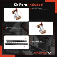 China 4x Engine Timing Chain Kit for Ford Thunderbird Lincoln LS Jaguar Land Rover for sale