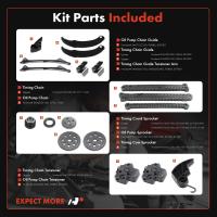 China 18x Engine Timing Chain Kit for Hyundai Santa Fe Kia Amanti V6 3.3L 3.5L 3.8L for sale