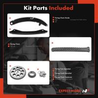 China 6x Engine Timing Chain Kit for Suzuki Grand Vitara Kizashi SX4 2.4L 2.0L DOHC for sale
