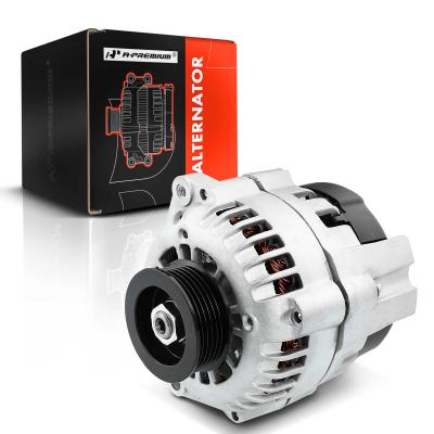 China Alternator 100A 12V CW 6-Groove for Chevy S10 GMC Sonoma Isuzu Hombre 2.2L for sale