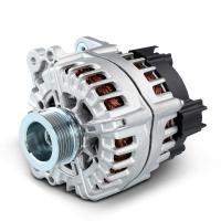 China Alternator 220A 12V CW 6-Groove Pulley for Audi Q7 2013 2014 2015 V6 3.0L for sale