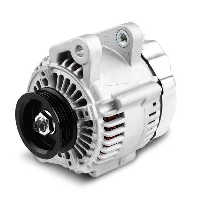 China Alternator 80A 12V CW 4-Groove Pulley for Toyota Yaris 2006-2015 L4 1.5L DOHC for sale