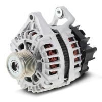 China Alternator 130A 12V CW 6-Groove Clutch Pulley for Chevy Cruze 2011-2016 L4 1.8L for sale