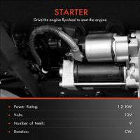 China Starter for Chevrolet Aveo 04-08 Aveo5 Pontiac Wave Daewoo 1.2KW 12V CW 9 Teeth for sale
