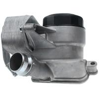 China Oil Filter Housing with Oil Cooler for BMW 328i 11-15 X3 09-15 528i 10-11 for sale