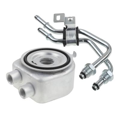 China Engine Oil Cooler with Pipe for Chevrolet Malibu Camaro Cadillac ATS Buick 2.0L for sale